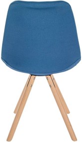 Bhm germany Jídelní židle Sofia I, textil, modrá