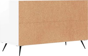 vidaXL TV skříňka 80 x 36 x 50 cm kompozitní dřevo [828942] Barva: Černá