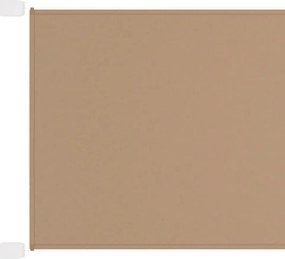 vidaXL Vertikální markýza 140 x 420 cm oxfordská látka [148362] Barva: taupe