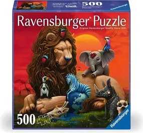 RAVENSBURGER Čtvercové puzzle Naděje / 500 dílků / 47 x 47 cm