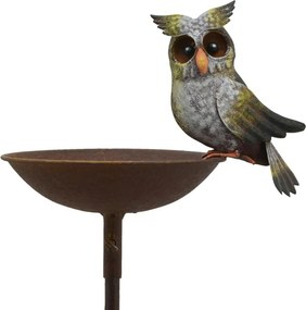 Krmítko pro ptáky OWL 124,5 cm hnědé
