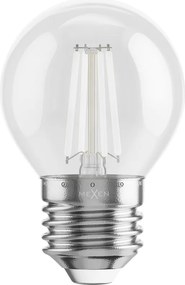 Mexen Vintis, LED filamentová žárovka E27, G45, 4 W, modrá, čirá, L156-E27-04XX-47