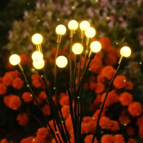 Bezdoteku LEDSolar venkovní světlo Světluška teplá bílá 2 ks, bezdrátové, iPRO, 1W, teplá bílá barva