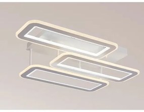 LED Stmívatelný přisazený lustr LED/90W/230V 3000-6500K + dálkové ovládání
