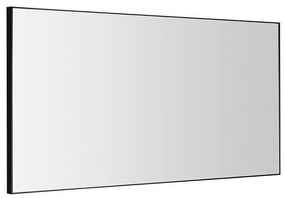 Sapho Arowana Zrcadlo v rámu 120x60 cm, černá matná AWB1260