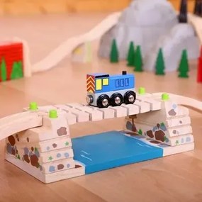 Bigjigs Rail Houpací most přes řeku / od 3 let