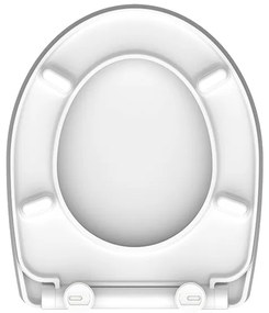 Eisl Sanitär WC prkénko Duroplast Soft Close Raindrop High Gloss 82583