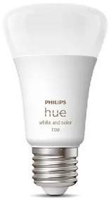 Philips Hue Smart žárovky - Chytrá LED žárovka E27, 9 W, stmívatelná, bílé i barevné světlo 929002468801