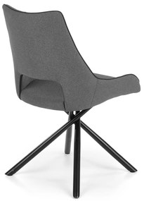 Designová židle Cretto šedá