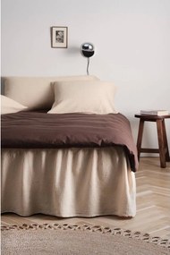Béžový mušelínový přehoz 90x200 cm Amilia – Jotex
