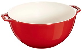 Staub servírovací keramická miska kulatá 25 cm/3,2l višňová, 40510-797