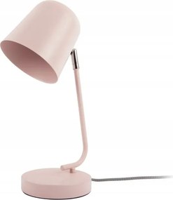 Kovová stolní lampa Encantar, výška 38,5 cm, růžová