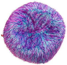 Sedací pytel Shaggy Multicolor pink-violet-blue