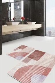 Sametové koupelnové předložky v sadě 2 ks 60x100 cm – Mila Home