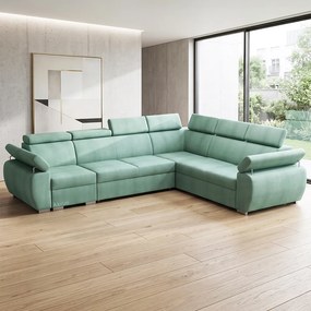 Sedací souprava BASTON | 325x260 cm | rozkládací + 2x úložný prostor | VÝBĚR TKANIN