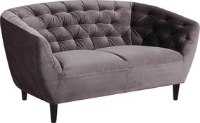 XXXLutz POHOVKA CHESTERFIELD, textil, tmavě šedá Ambia Home - Pohovky - 001749019312