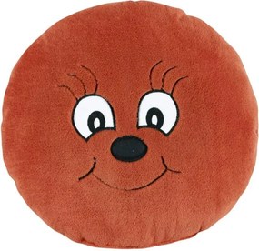 Bellatex Polštářek Kulička Červená 35 cm, (průměr)