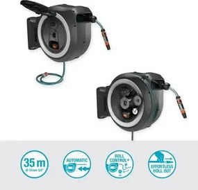 Gardena 18642-20 PowerRoll XL - sada 35 m bílý / Akumulátorový nástěnn