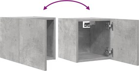 vidaXL Nástěnná TV skříňka 30,5x30x30 cm [804493] Barva: Betonová šedá