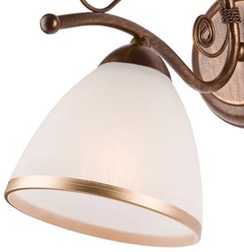 Nástěnná lampa RETRO II 1xE27/60W/230V bronz patina