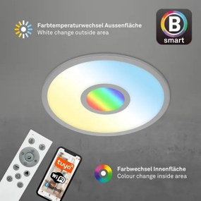 Brilo -LED RGB Stmívatelné stropní svítidlo CENTRO LED/24W/230V Wi-Fi Tuya + DO