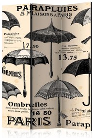 Paraván - Vintage Umbrellas [Room Dividers]