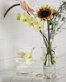 Váza Pagod 25,5 cm průhledná