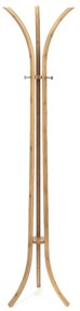 Bambusový věšák na oblečení Compactor Bamboo - tříramenný 48 x 177 cm