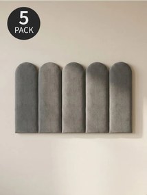 Sinsay - Čalouněné stěnové panely 5 pack - šedá