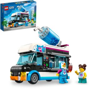 Lego stavebnice lego city 60384 tučňáčí dodávka s ledovou tříští