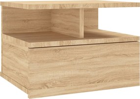 vidaXL Plovoucí noční stolky 2 ks 40 x 31 x 27 cm kompozit [800414] Barva: Bílá
