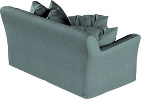 Potah na pohovku IKEA  Tomelilla 2-místná nerozkládací barva modrá látka pletený vzor