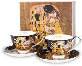 Sada 2 šálků s podšálky Gustav Klimt W8KL356-22383