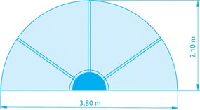 Marimex | Zastřešení Marimex Pool House Control - 3,66 m pro rámové bazény | 10970566
