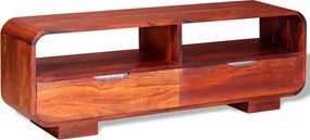 vidaXL TV stolek z masivního sheeshamového dřeva 116x30x40 cm [243954]