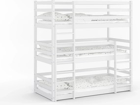 Rkids | Patrová postel Treko 80x200 Bílá