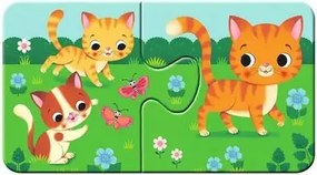 Ravensburger Moje první puzzle Zvířátka a mláďata 9x2 dílků / od 2 let