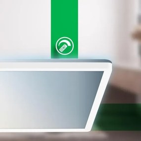 LED svítidlo BRILONER Tava A 42x42cm 14W stmívatelné CCT bílé 3886016