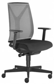 LD seating Kancelářská židle LEAF 503-SYA bez područek Mechanika bez posuvu sedáku Hlavová opěrka bez hlavové opěrky LÁTKY 2 / VALENCIA, XTREME, ASPECT, STYLE, CURA 2021 SÍŤOVINY RIB