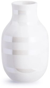 KÄHLER Keramická váza Omaggio Pearl 14 cm, krémová barva, keramika