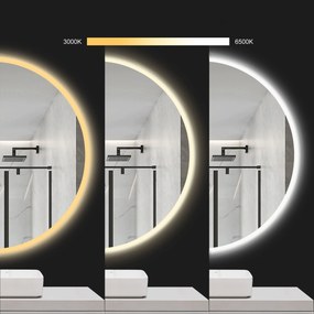 Rea Rea, Zrcadlo LED 60cm HZJ060, HOM-02826