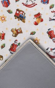 Villeroy & Boch Kusový koberec Toy's delight s potiskem 106192 Red, Multicolor, 50x80, červená, obývací pokoj