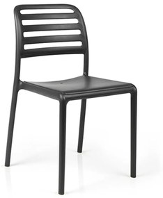 Nardi Plastová židle COSTA Odstín: Antracite - Černá