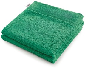 AmeliaHome - Sada bavlněných ručníků zelený hladké AMARI