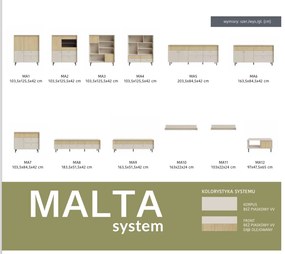 Meblar Komoda MALTA ML6