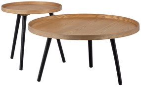 Konferenční stolek mesa l ø 60 x 34 cm přírodní MUZZA