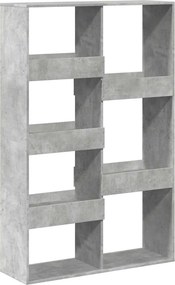 Dělicí stěna betonově šedá 100 x 33 x 155,5 cm kompozitní dřevo 3309567