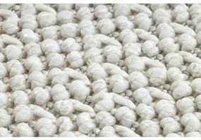 koberec NANO FH93A Jednobarevný, smyčkový, plošně tkaný bílá velikost 160x220 cm | krásné koberce cz