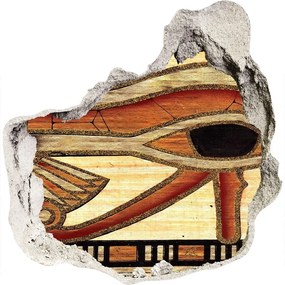Wallmuralia Samolepící díra na stěnu Egyptské oko vedžat 75x75 cm