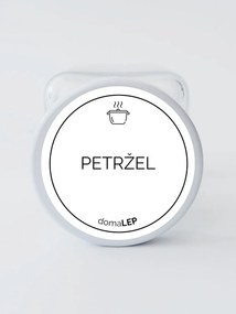 Samolepka na kořenky PETRŽEL bílá 5 cm základní písmo